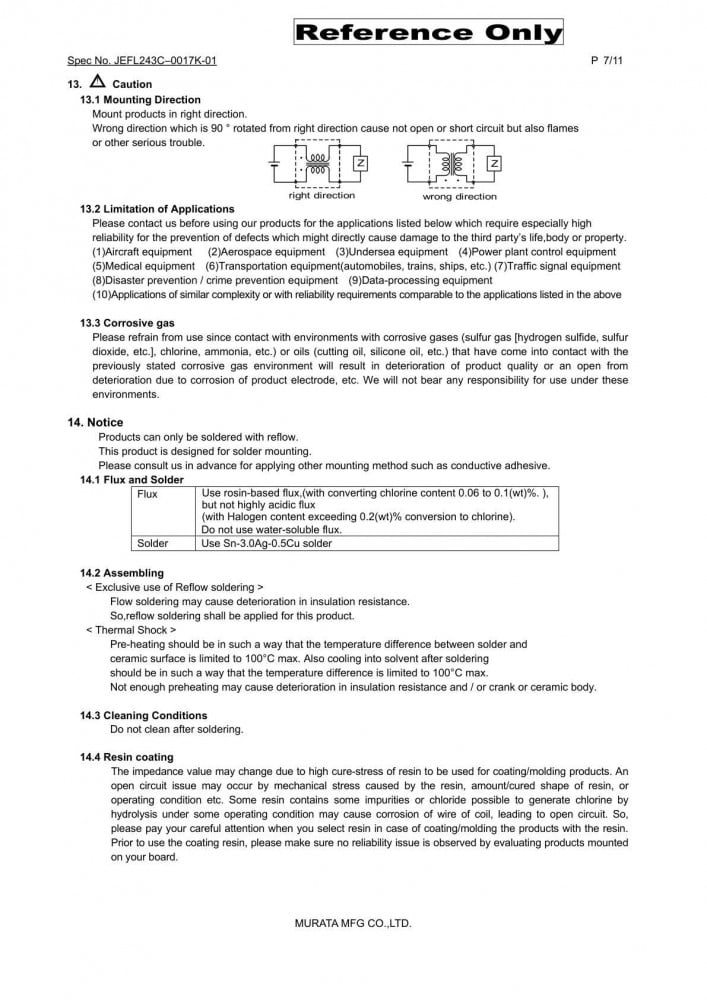 DLW5ATN272SQ2L specification page 7
