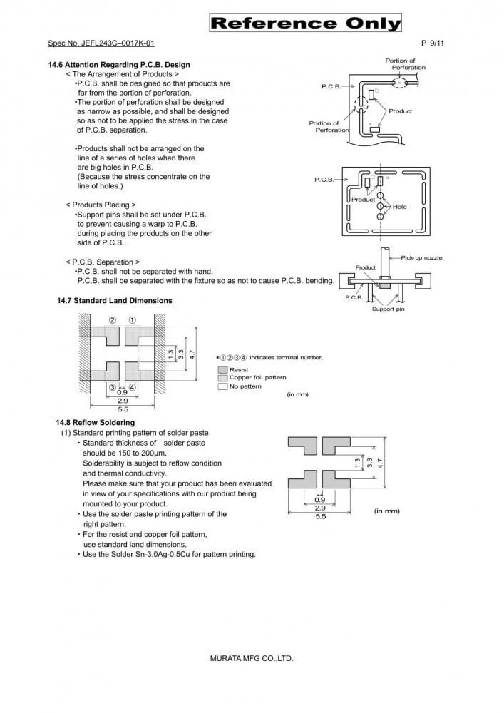 DLW5ATN272SQ2L specification page 9