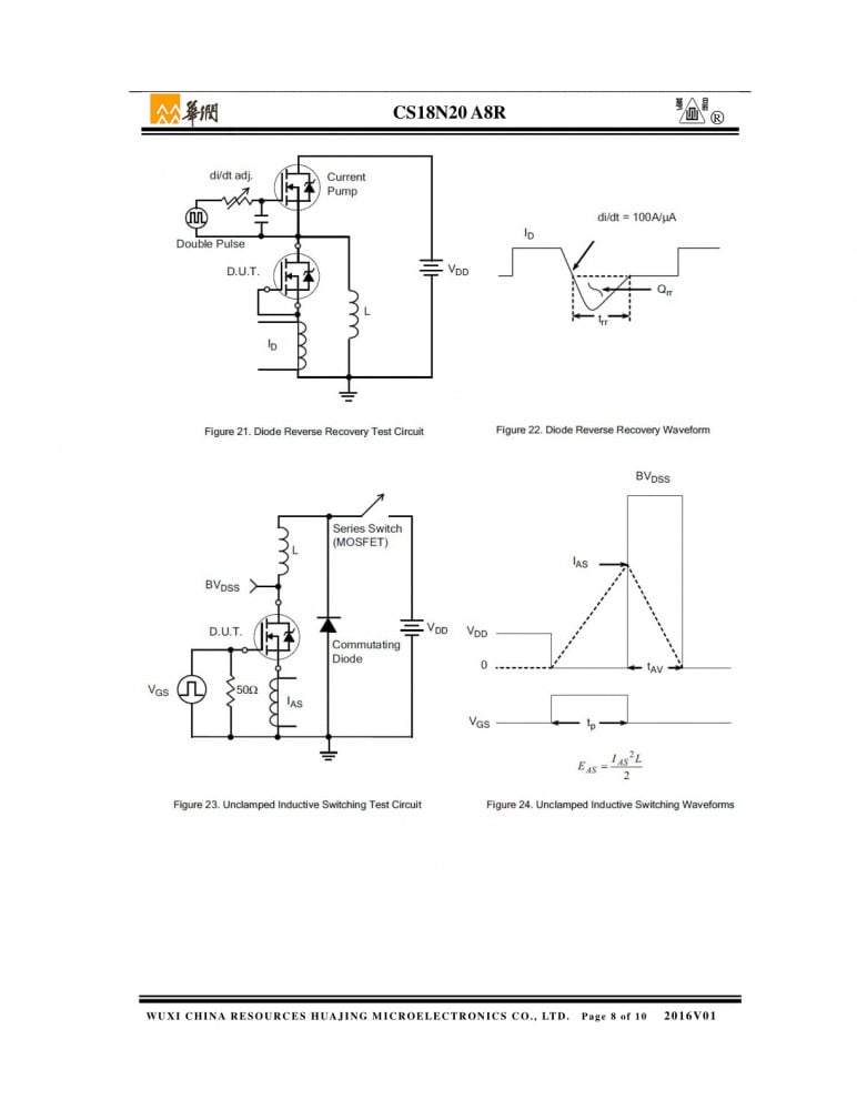 CS18N20A8R datasheet page 8