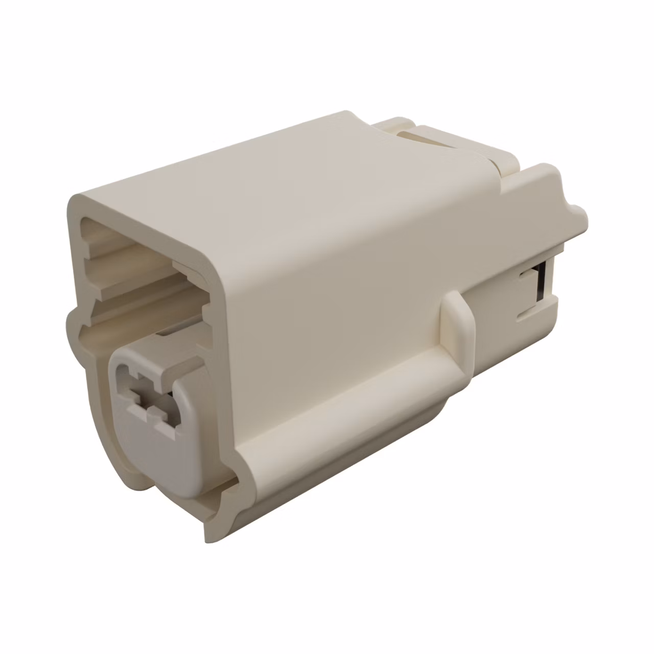 2.54mm MX64 Sealed Single Row Crimp Housing, MX64 Terminal, Natural, 2 Circuits, Key C, without CPA Lock for sale