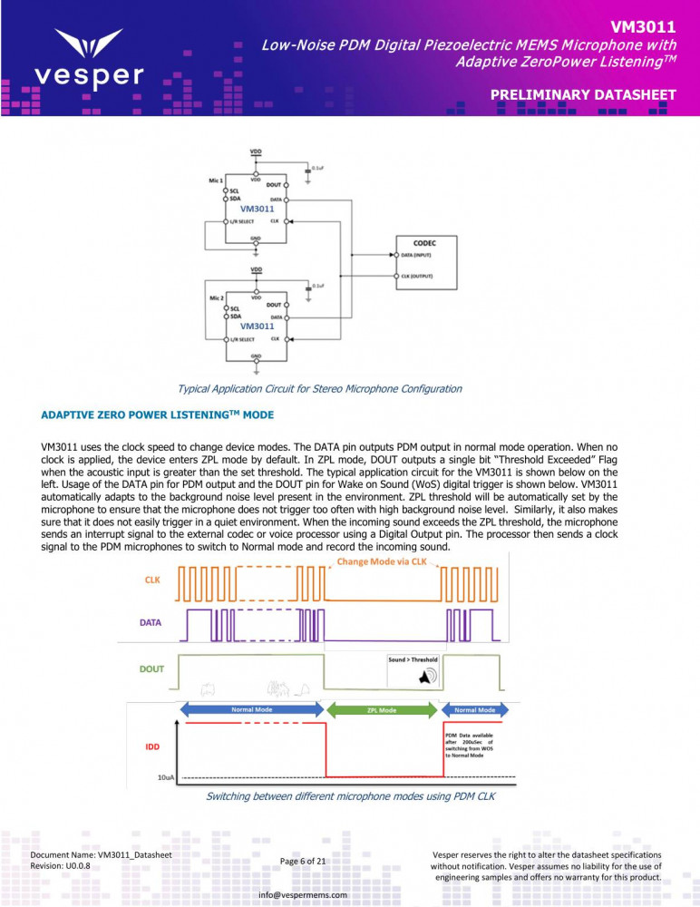 VM3011 technical document page 6