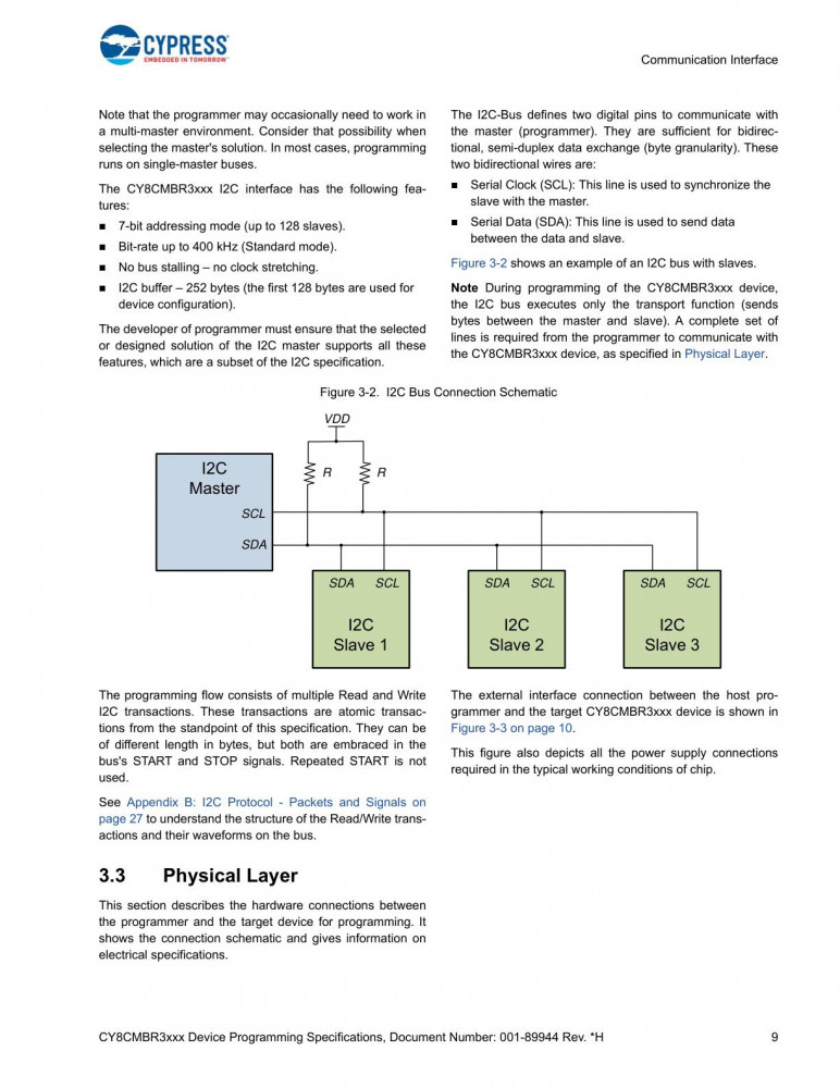 CY8CMBR3xxx programming specification page 10
