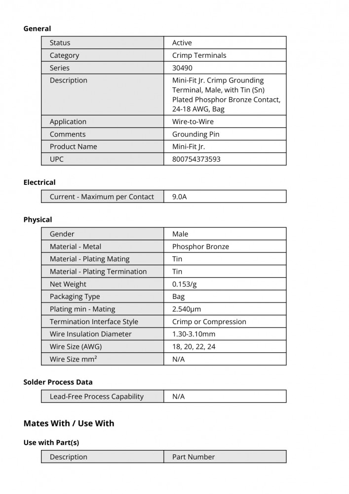 Technical document page 2