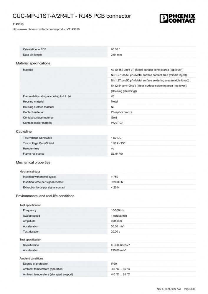 Phoenix Contact 1149858 technical document page 3