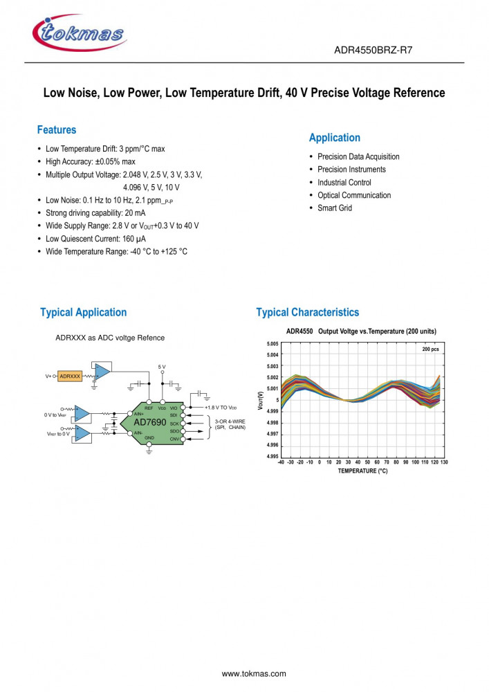 ADR4550 technical document page 1
