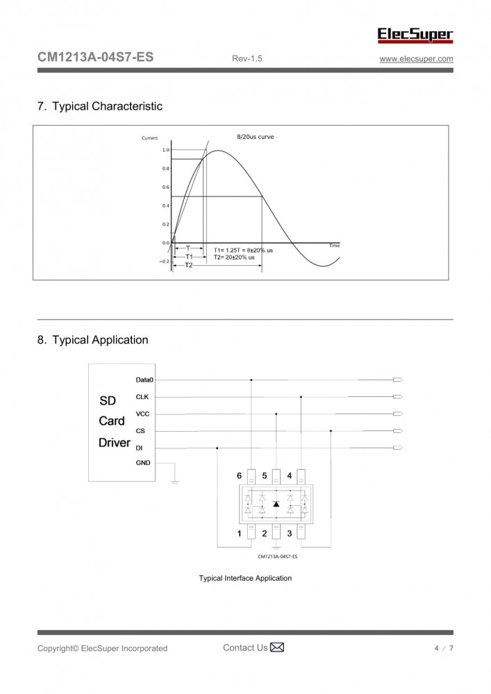 CM1213A-04S7-ES datasheet page 4
