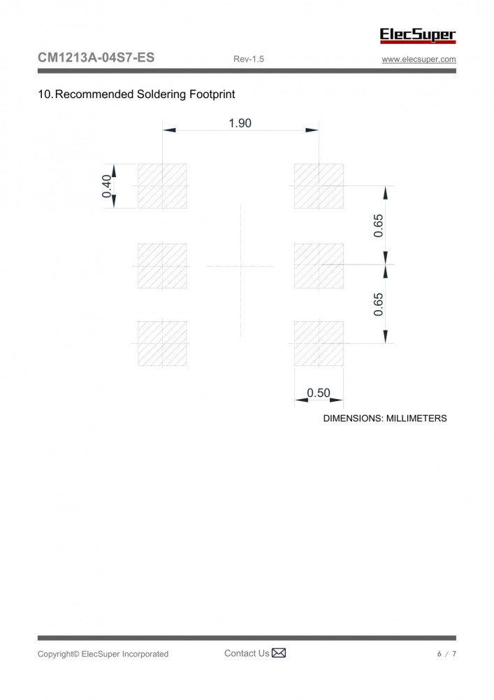 CM1213A-04S7-ES datasheet page 6