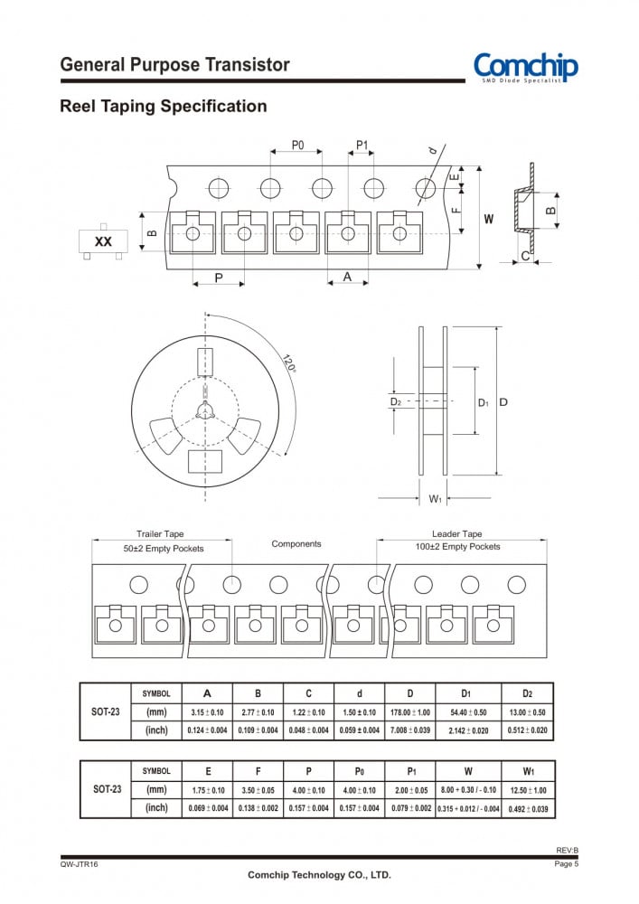 BC857A-HF datasheet page 5