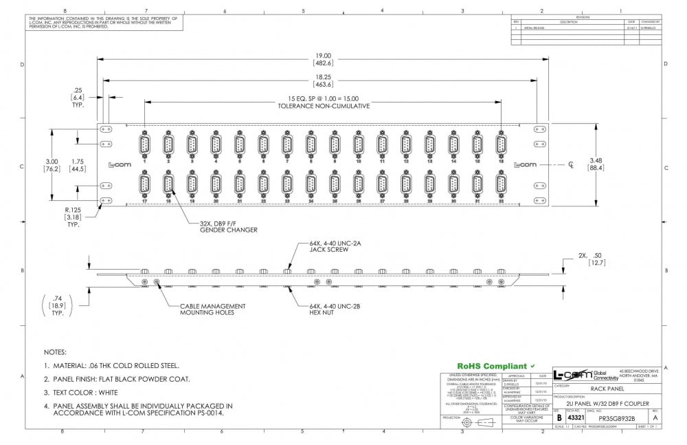 L-com PR35GB932B technical document image