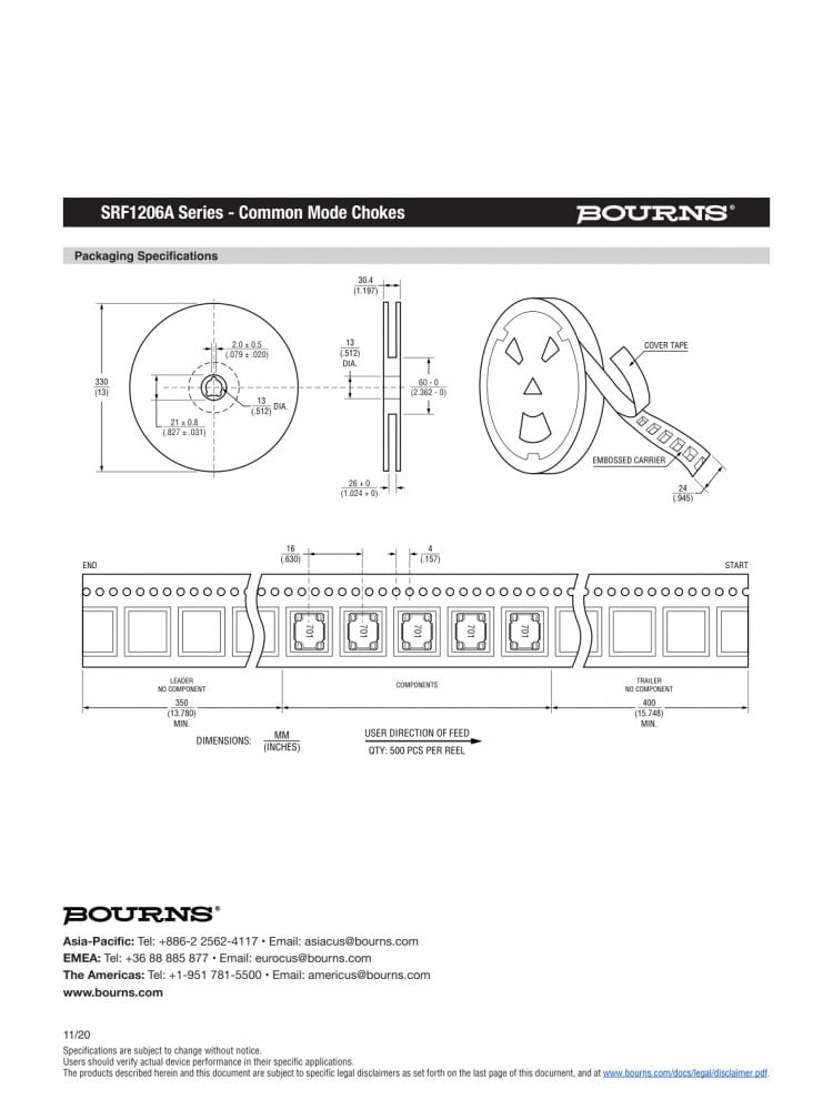 SRF1206A-701Y datasheet page 3