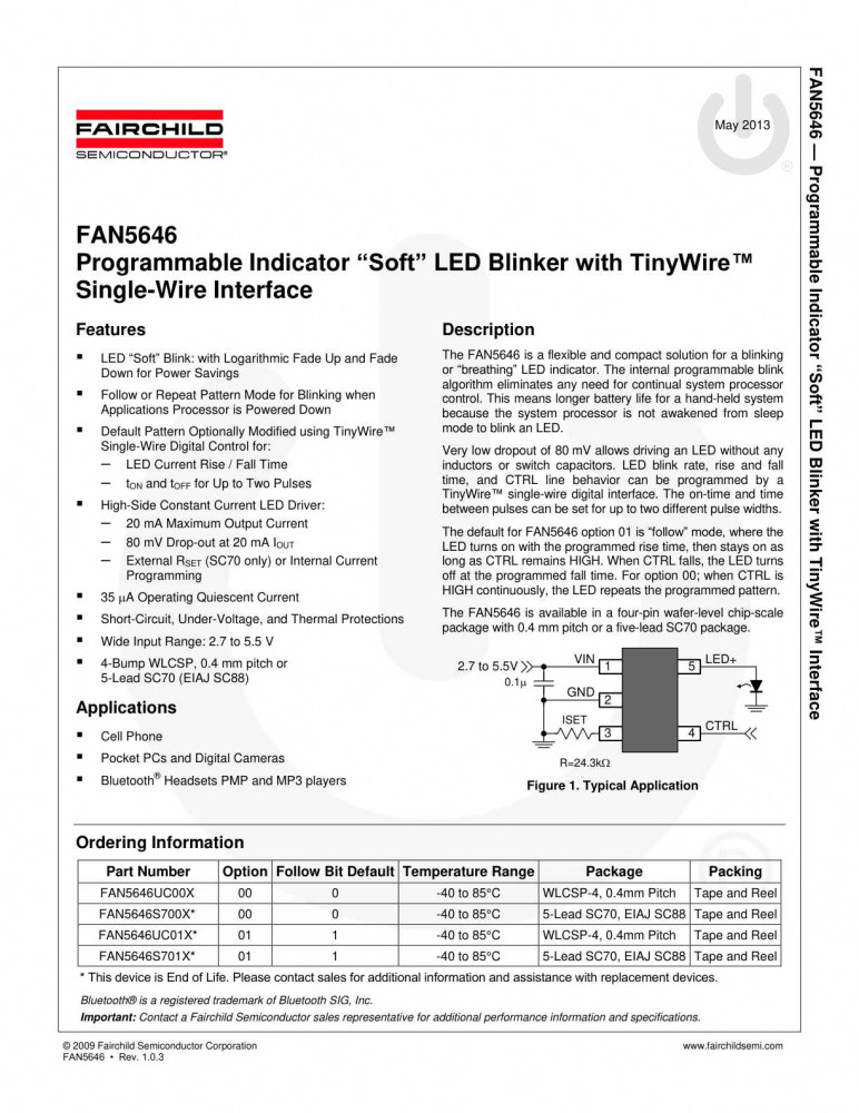 FAN5646 datasheet page 3