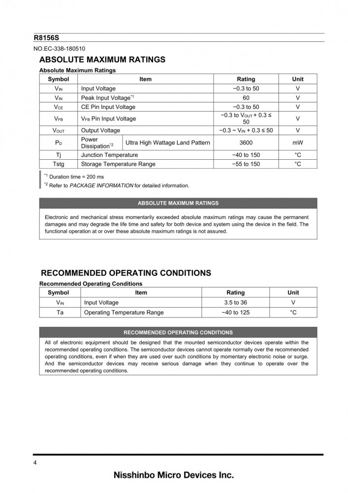 R8156 datasheet page 4