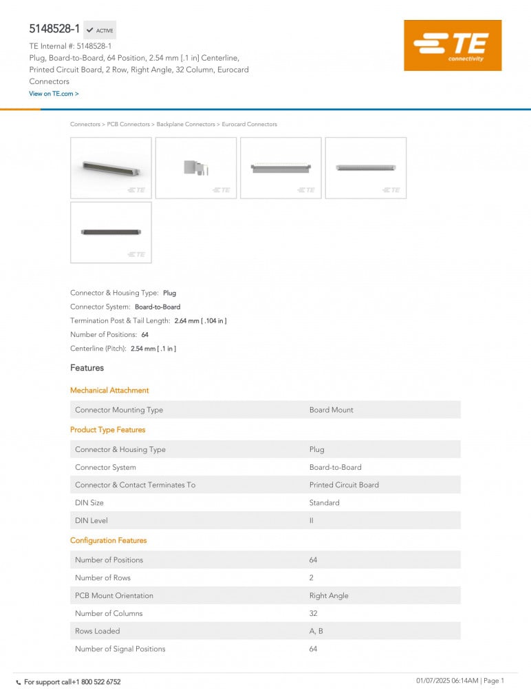 5148528-1 technical document page 1