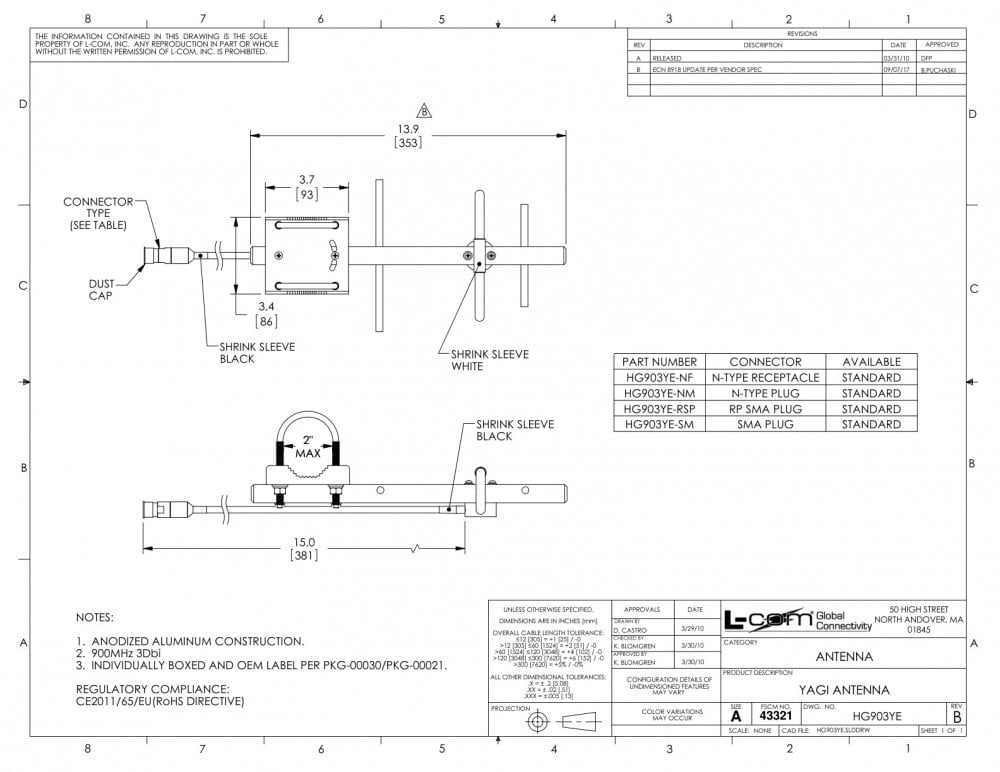 HG903YE-NF technical document preview