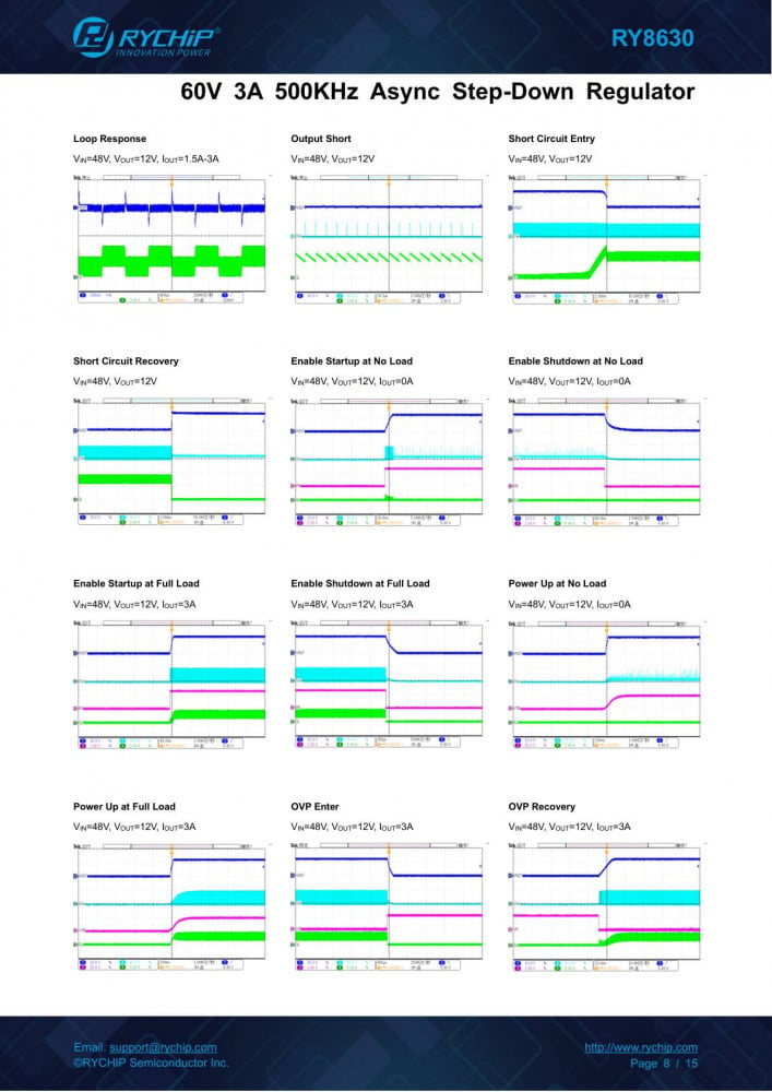 RY8630CP8 datasheet page 8