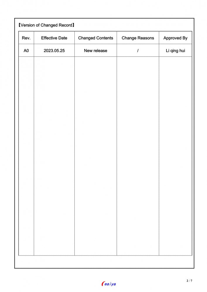 CR4018A datasheet page 2