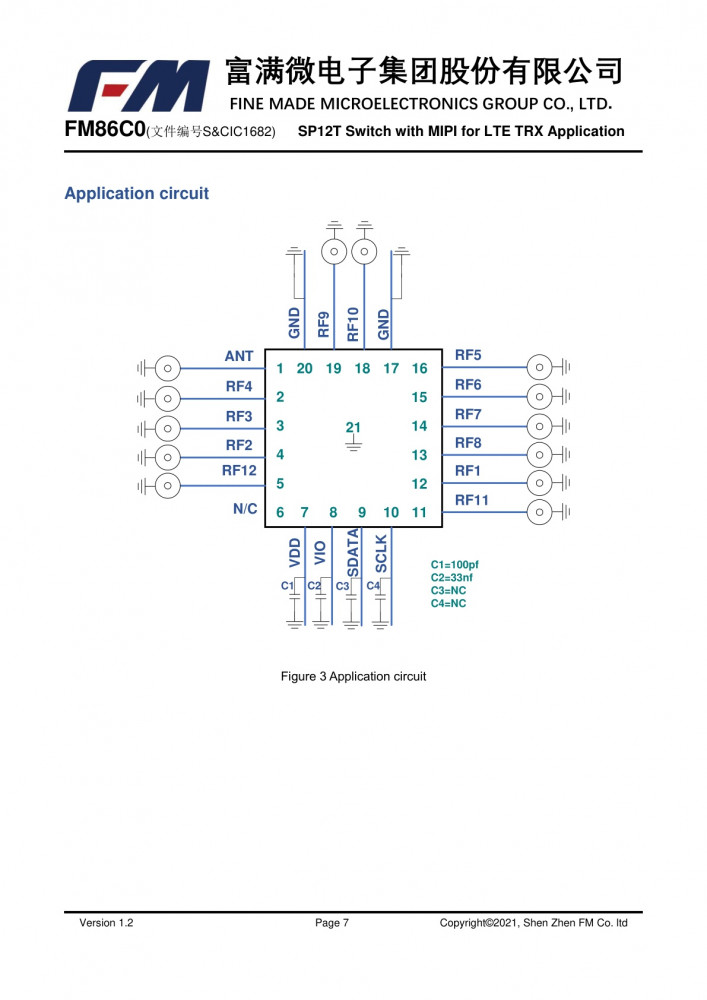 FM86C0 datasheet page 7