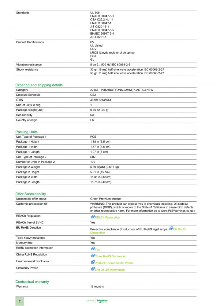 ZB5AK1813 technical document page 2