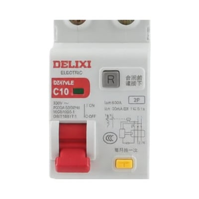 Delixi Electric DZ47VLE4C40 Miniature Residual Current Circuit Breaker