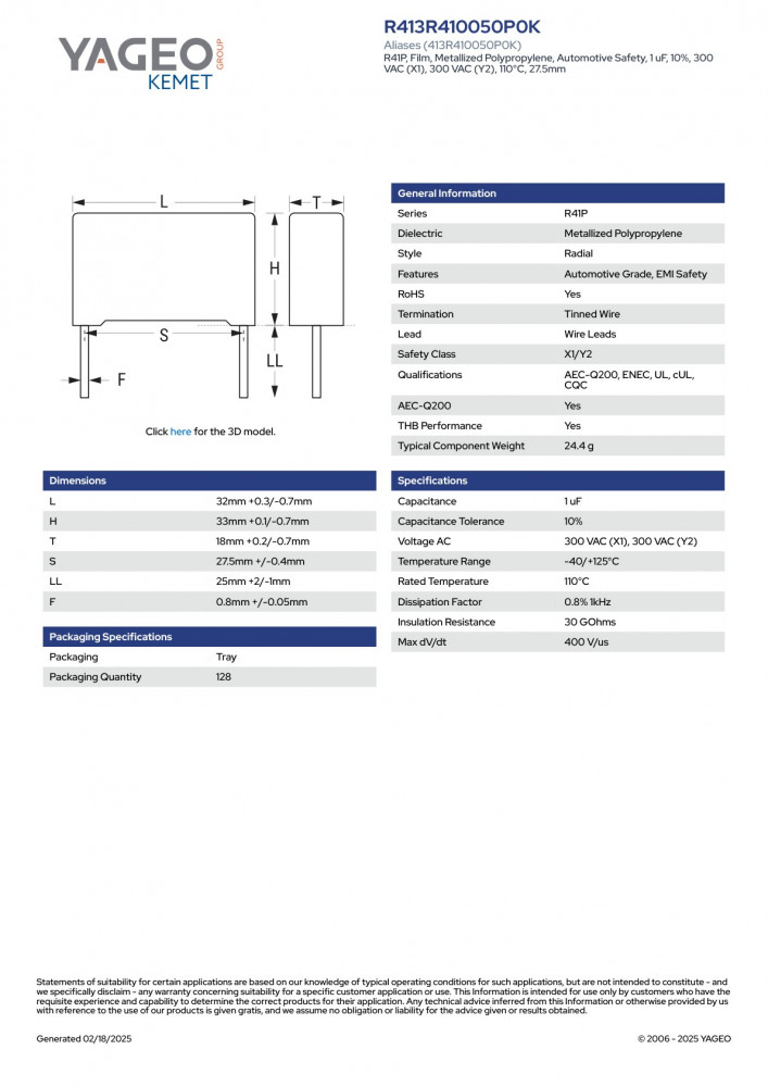 R413R410050P0K technical document page 1
