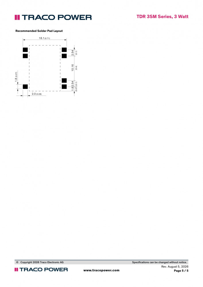TDR 3SM technical document page 5