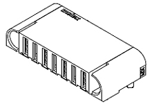 EXTreme Ten60Power Right-Angle Receptacle with Side Guides, 4 DC Power Circuits for sale