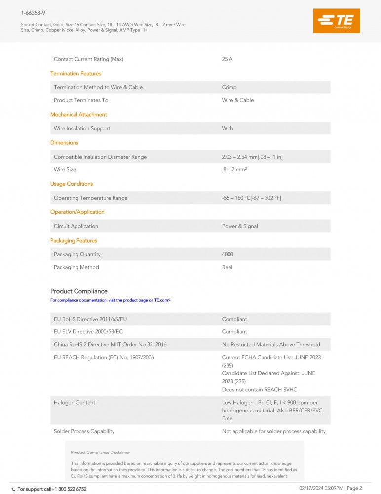 1-66358-9 technical document page 2