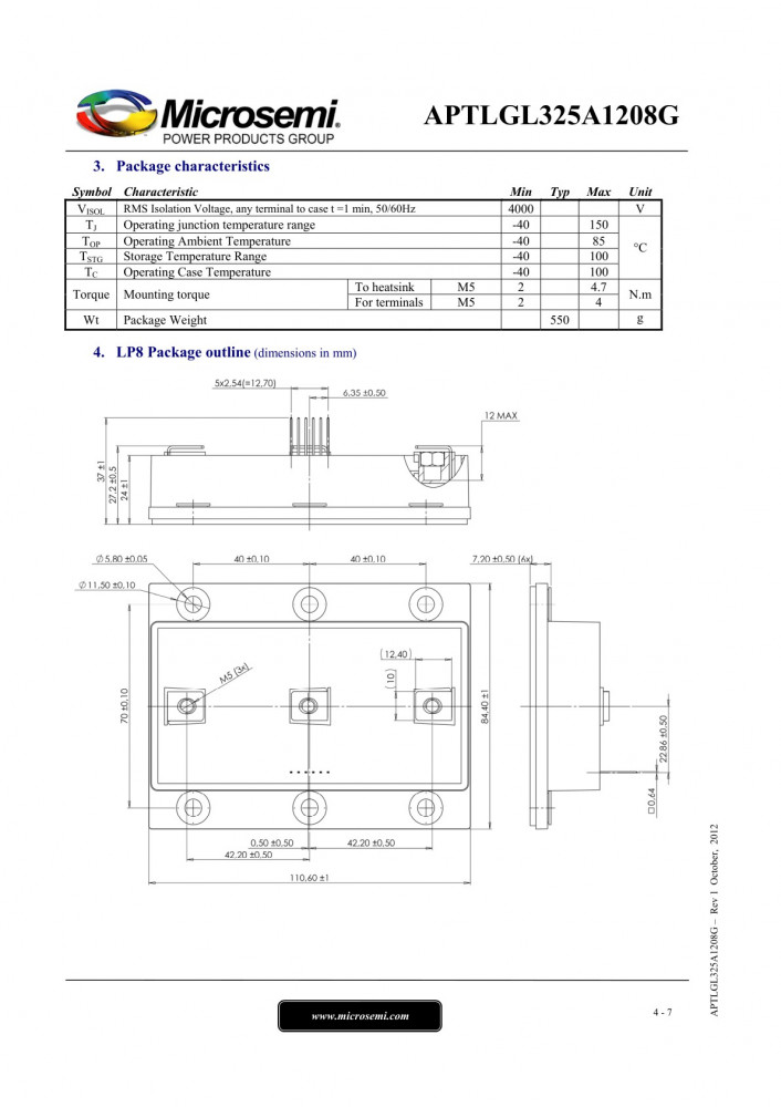 APTLGL325A1208G document page 4