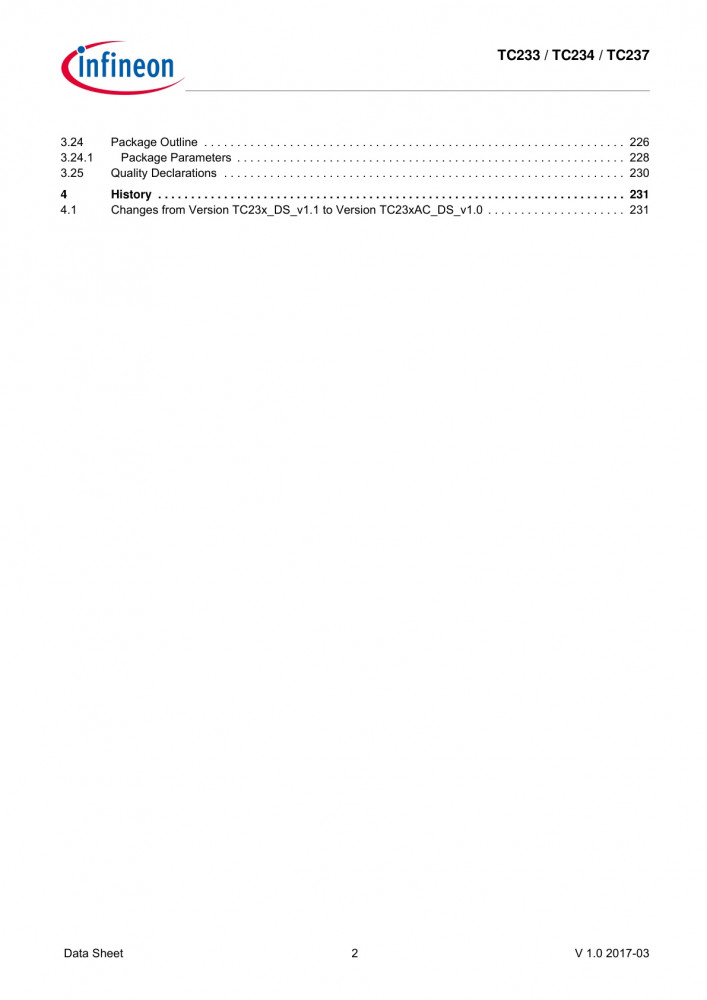 Infineon TC234 datasheet page 6