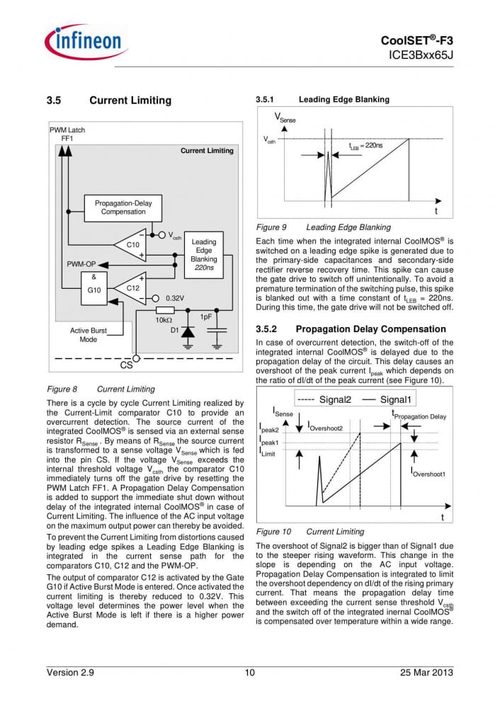 ICE3B1565J datasheet page 10