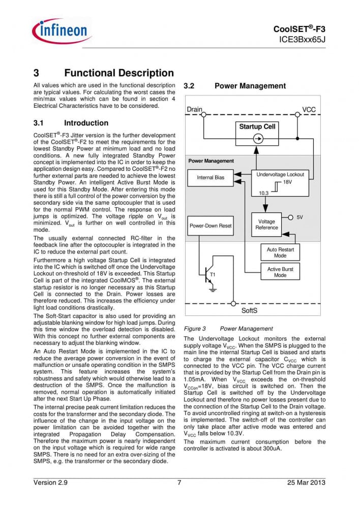 ICE3B1565J datasheet page 7