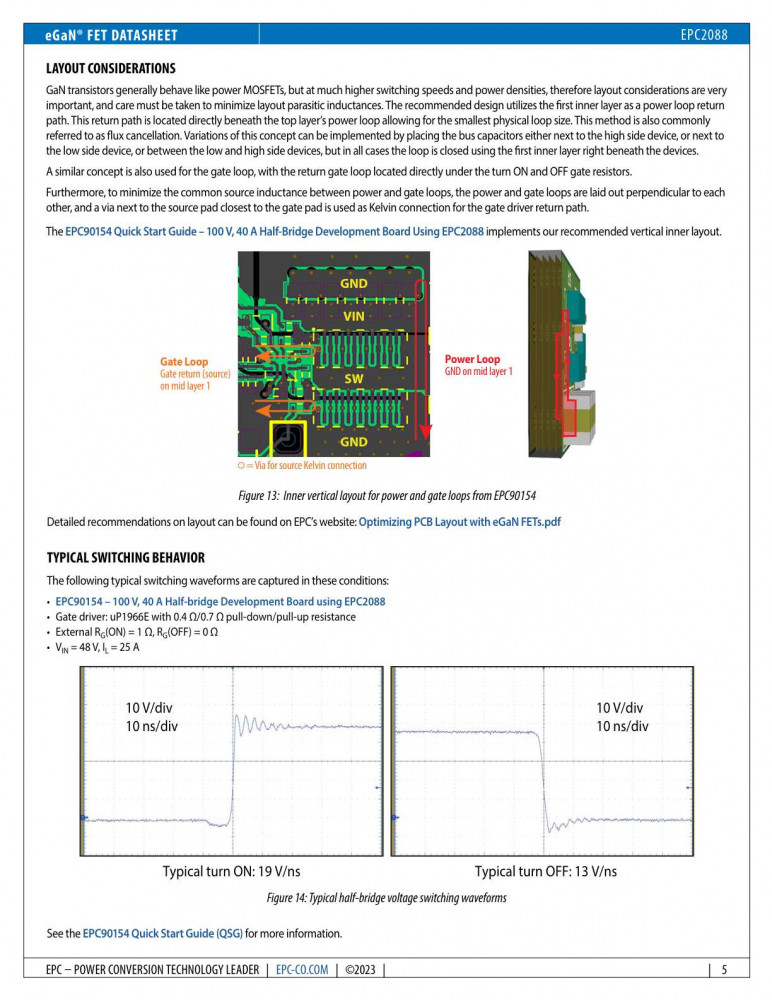 EPC2088 datasheet page 5