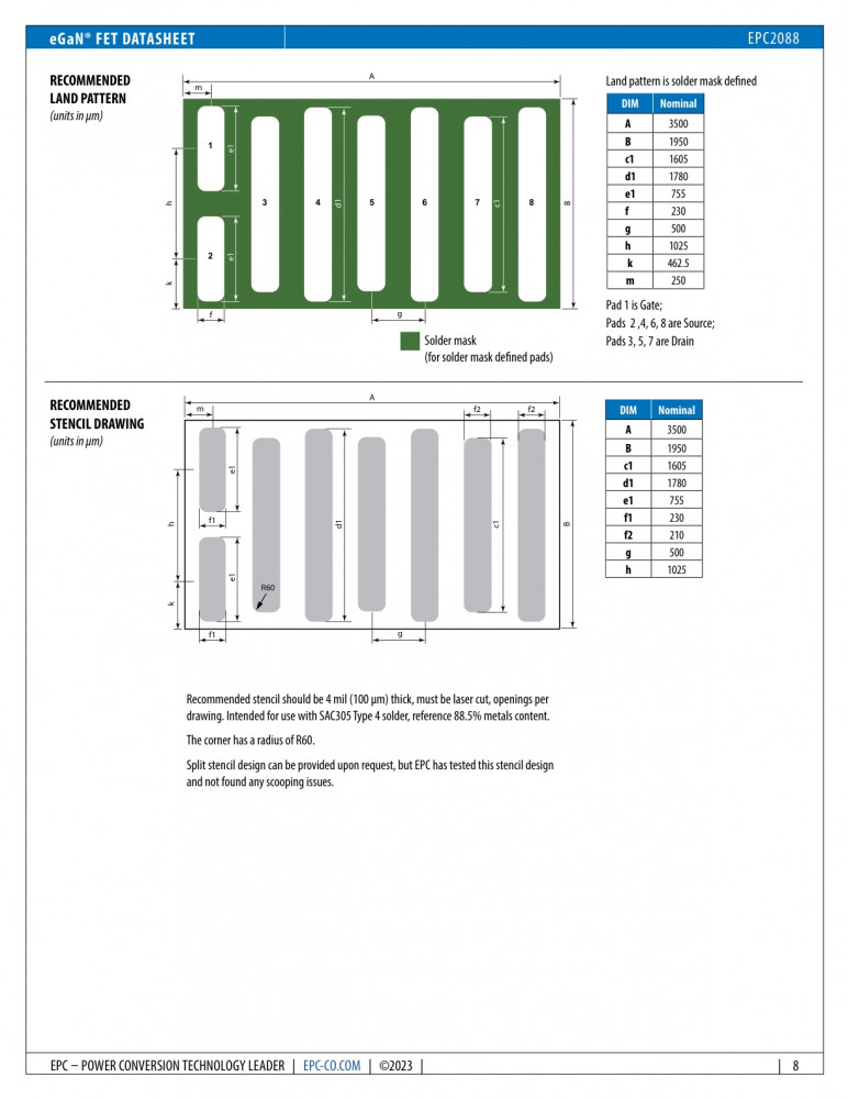 EPC2088 datasheet page 8