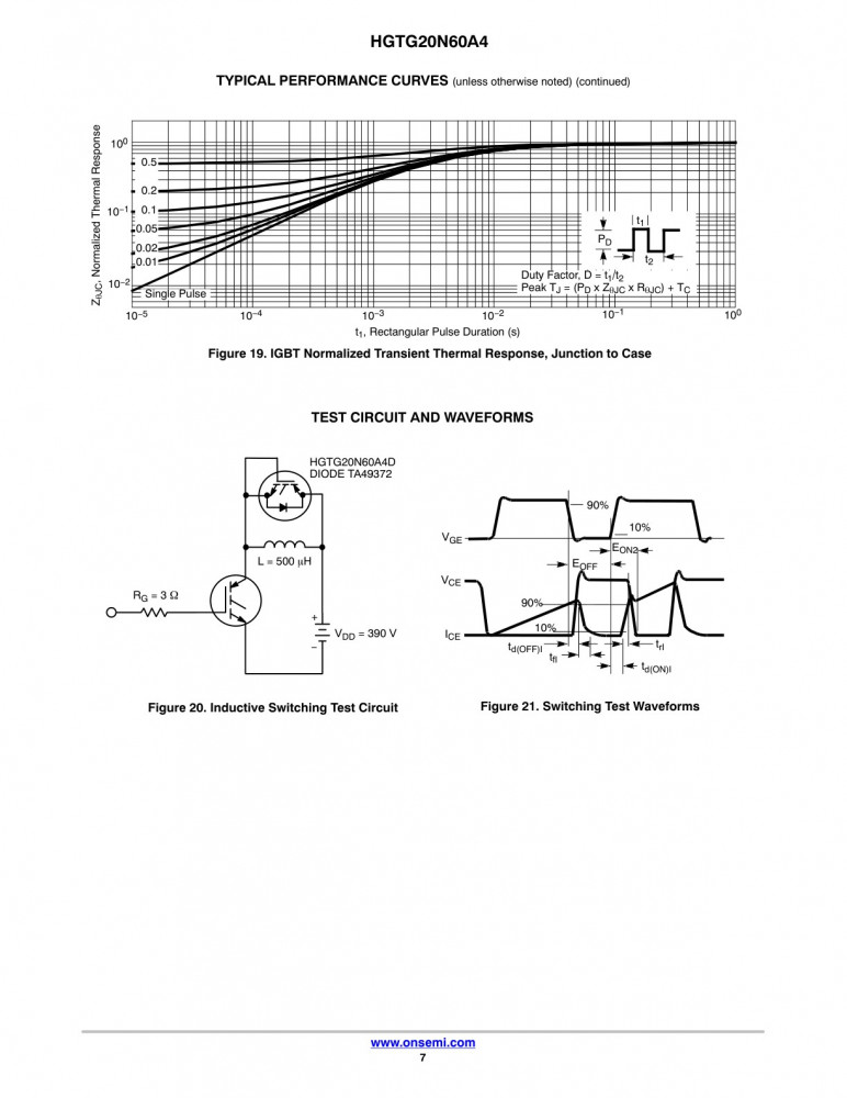 HGTP20N60A4 datasheet page 7
