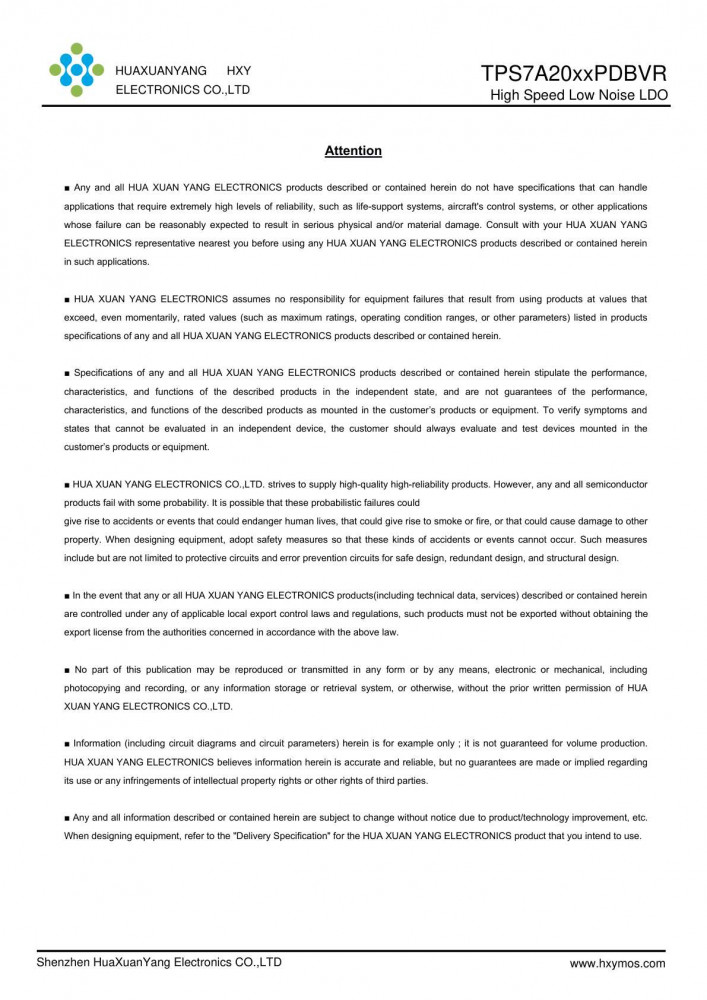 TPS7A2030PDBVR-HXY datasheet page 6