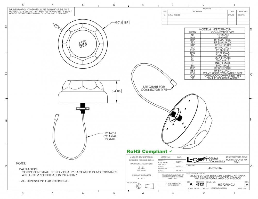 HG72704CU-NF technical document page