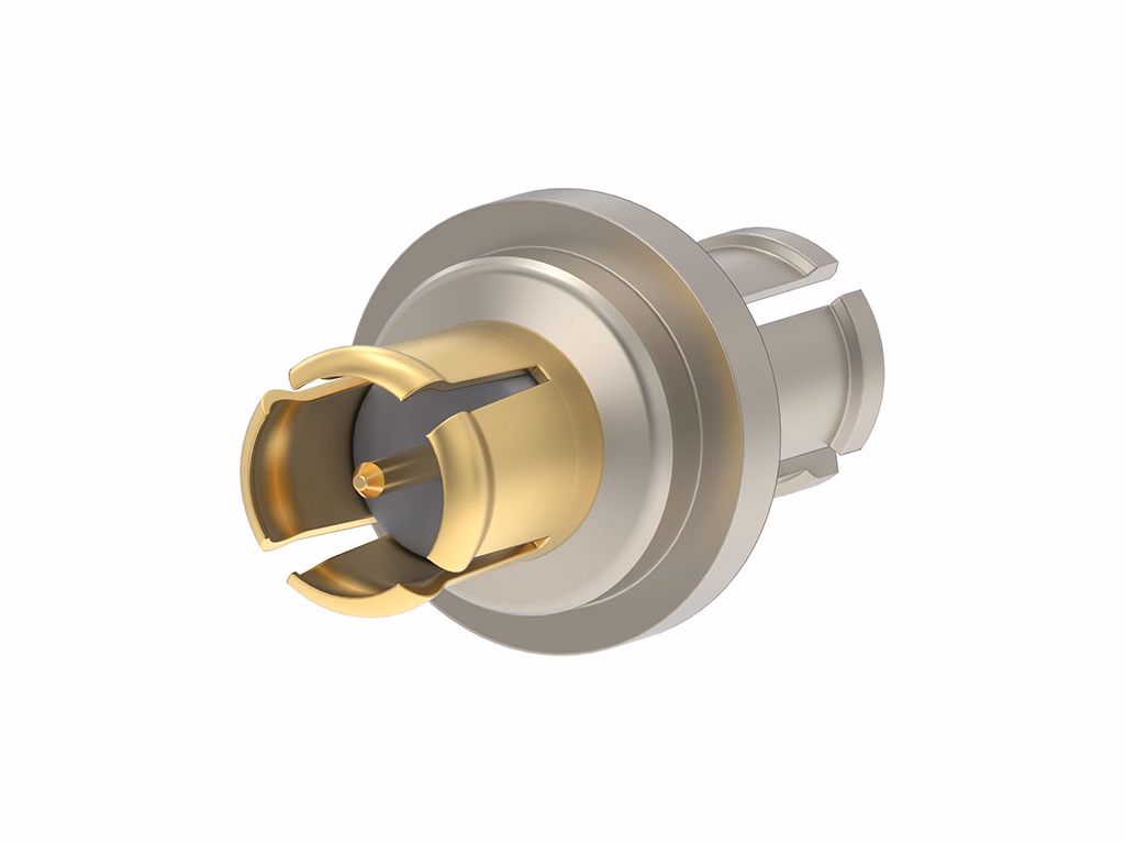 MCX Plug-to-MCX Plug Adapter, Straight, Tray, 75 Ohms for sale