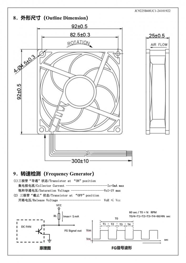 JC9225B48UC1 approval sheet page 5