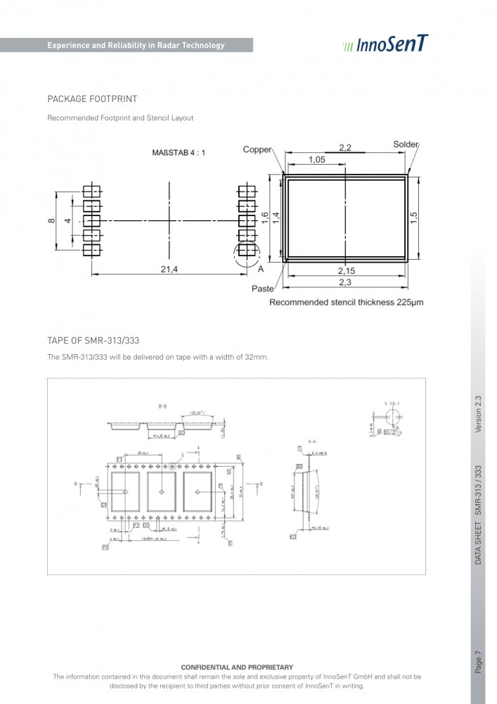 Datasheet page 7