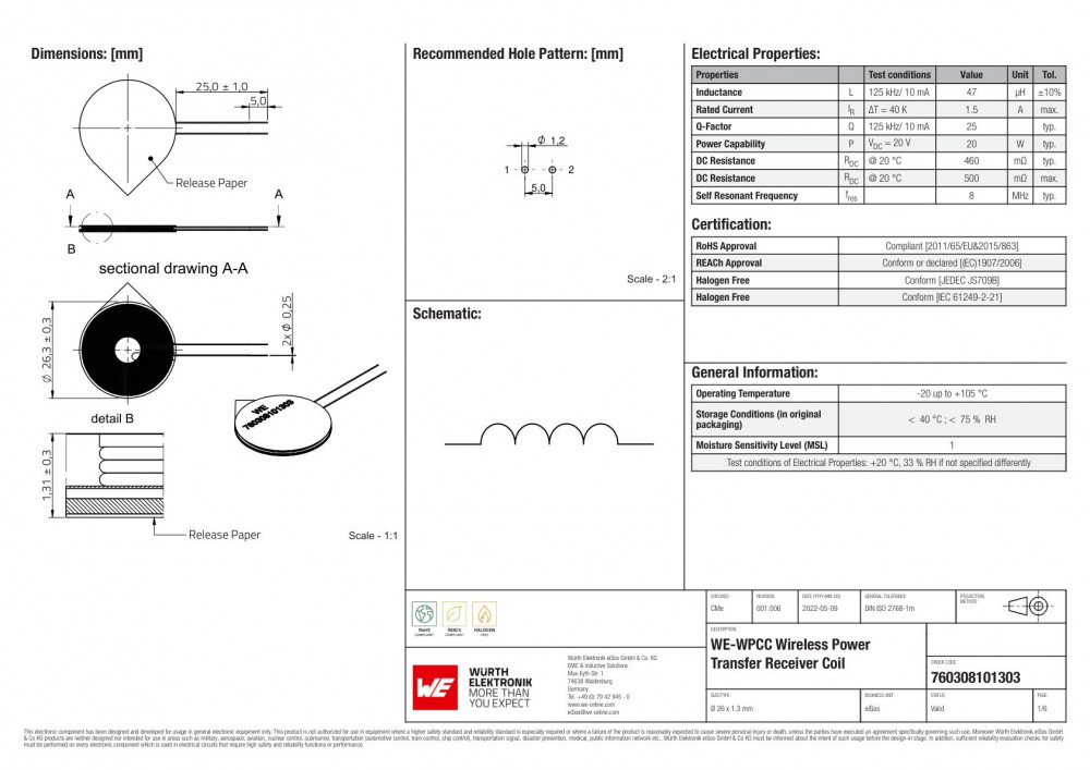 760308101303 technical document page 1