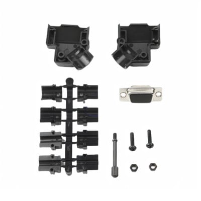 MH CONNECTORS MHDPPK9-K D-Sub Backshell Hood
