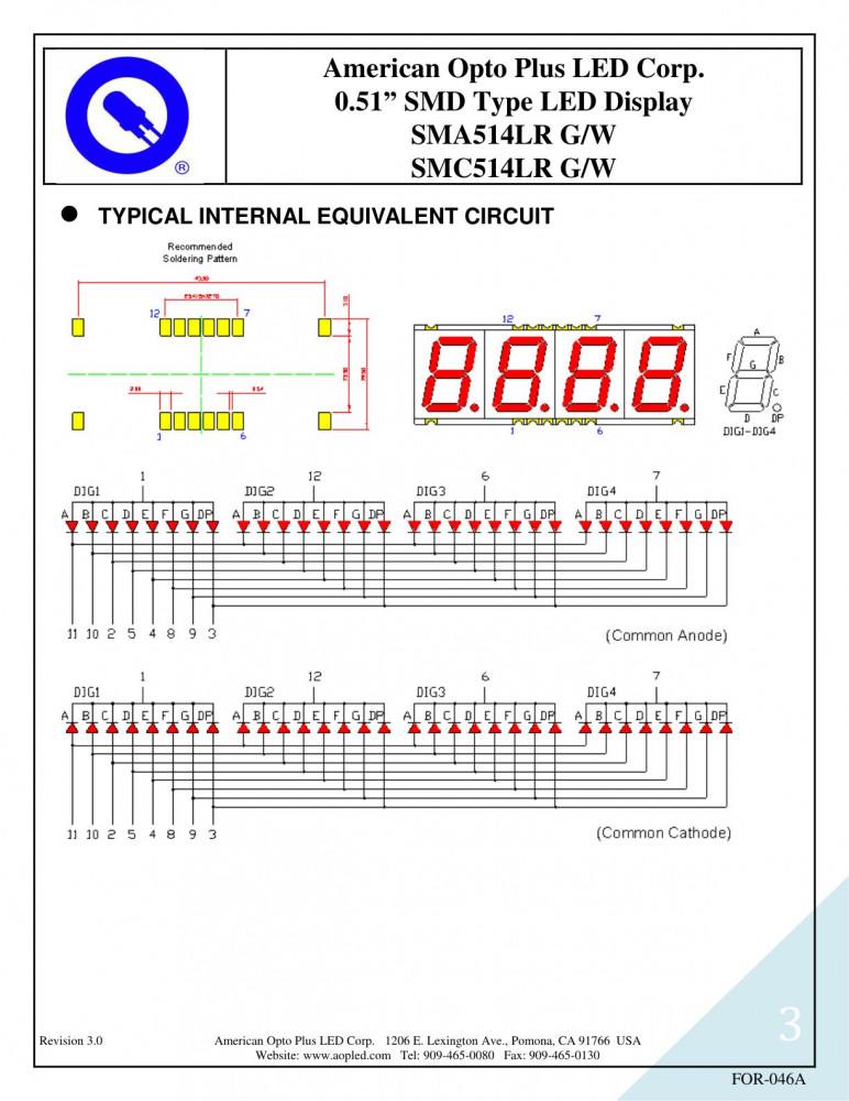 SMA514LR datasheet page 3
