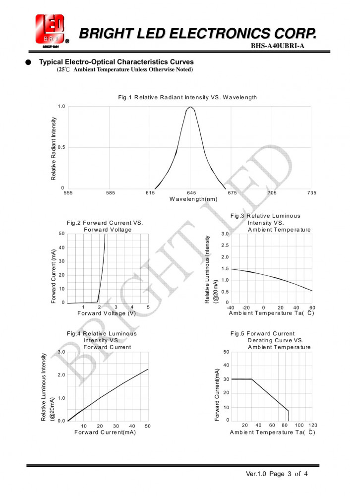 BHS-A40UBRI-A datasheet page 3
