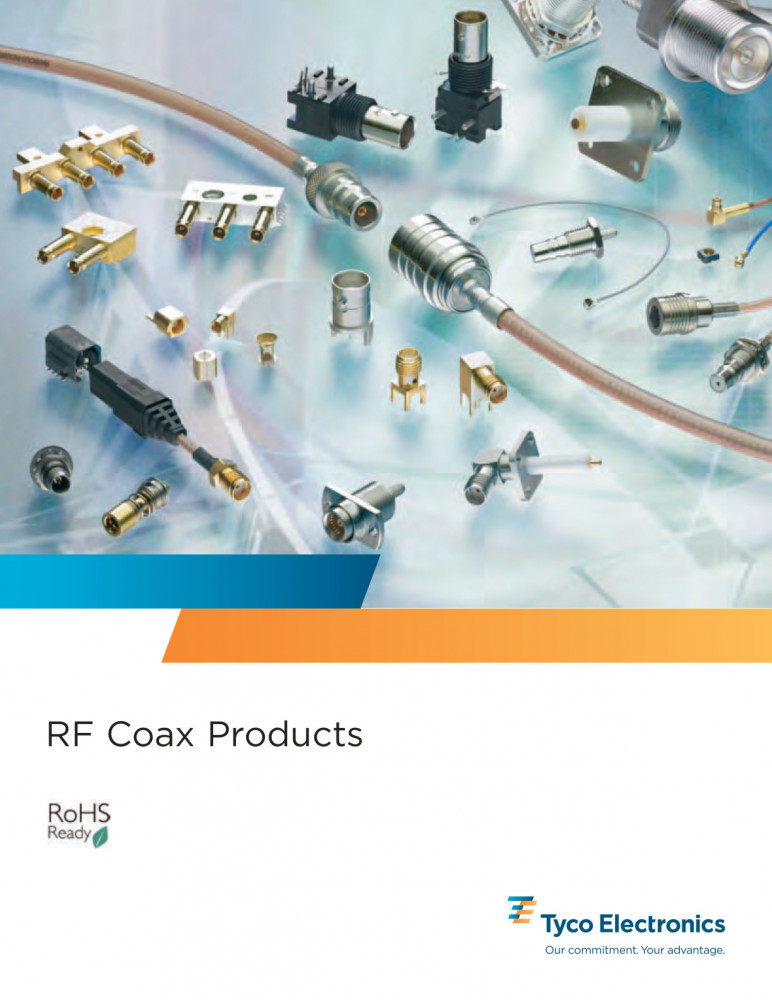 TE RF Coax catalog page 1