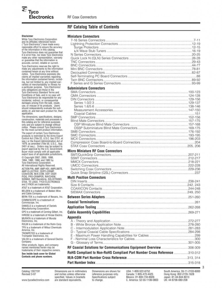 TE RF Coax catalog page 3