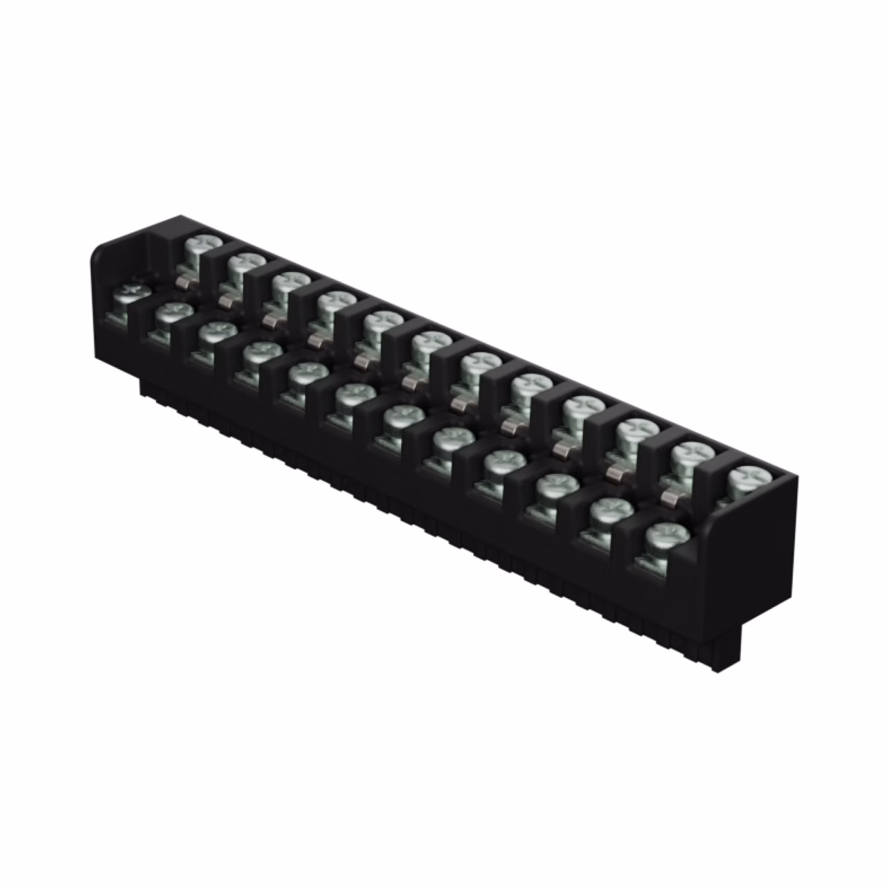 5.08mm Pitch Beau EuroMate Pluggable Terminal Block, Dual Level, 270° Wire Entry, 24 Circuits for sale
