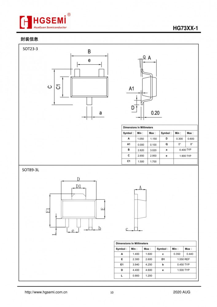 HG7350MK-1/TR datasheet page 10