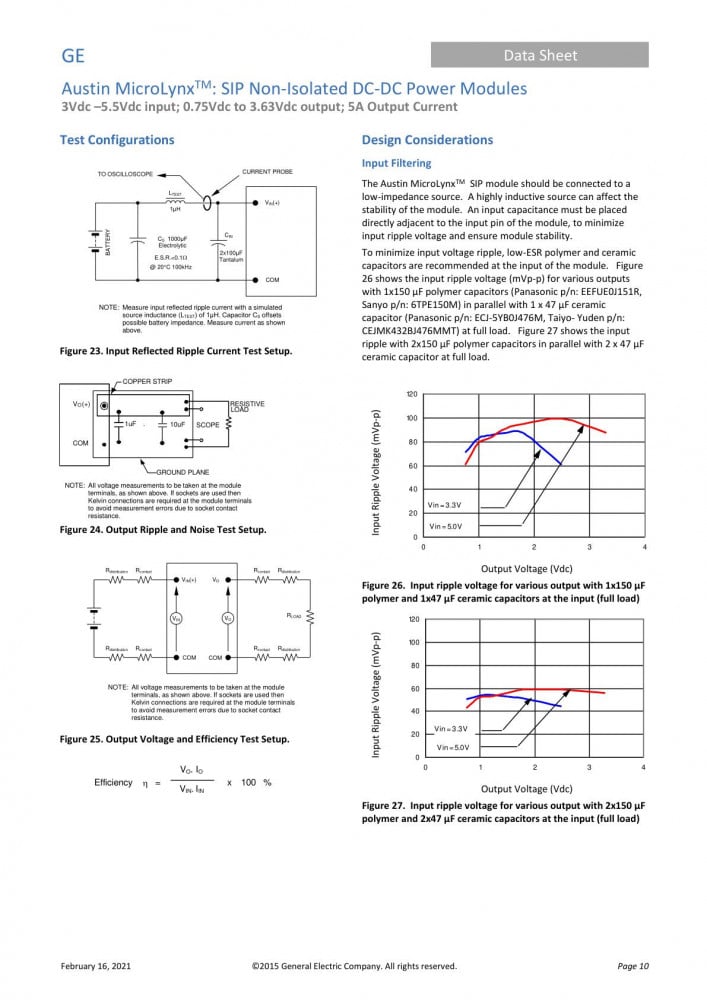 AXH005A0XZ datasheet page 10