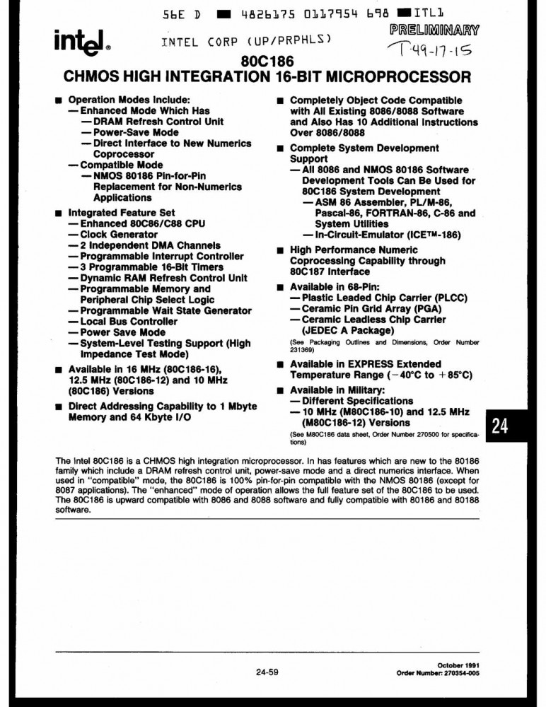 AMD IN80C188 datasheet page 2