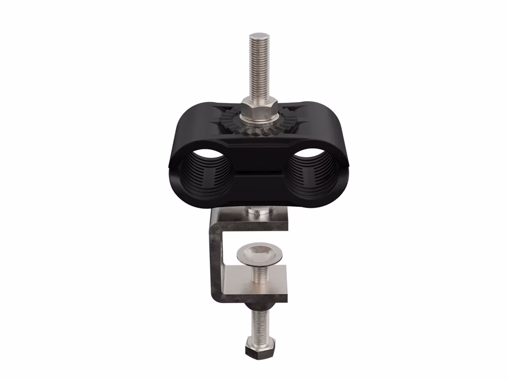 Dual Side, 1-Hole, Feeder Clamp for 5/8
